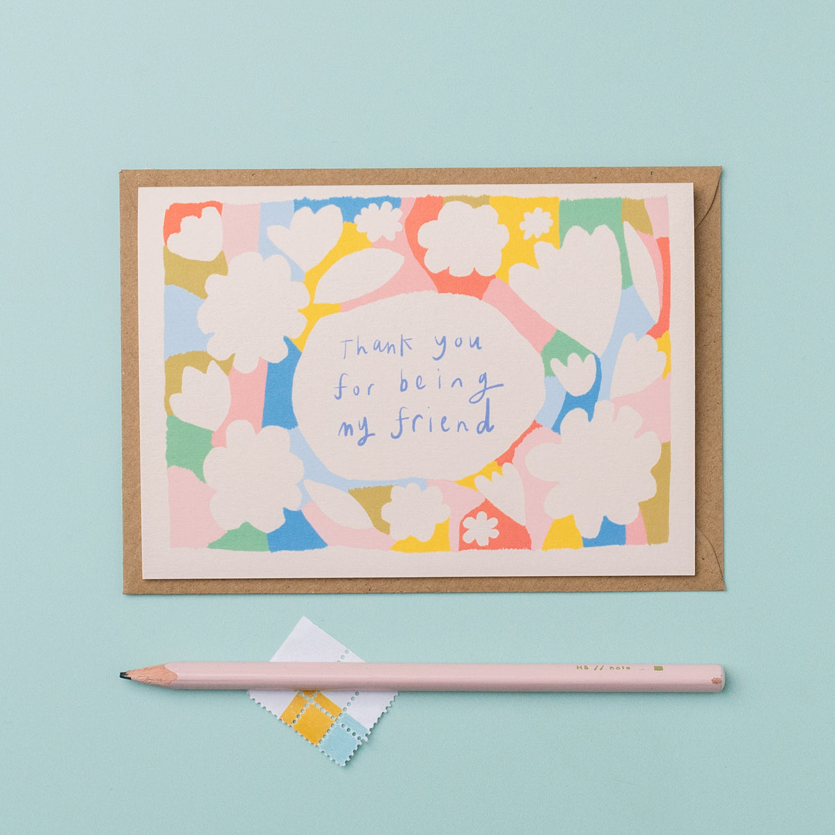 Thank you for being my friend card. – Letterbox Lane